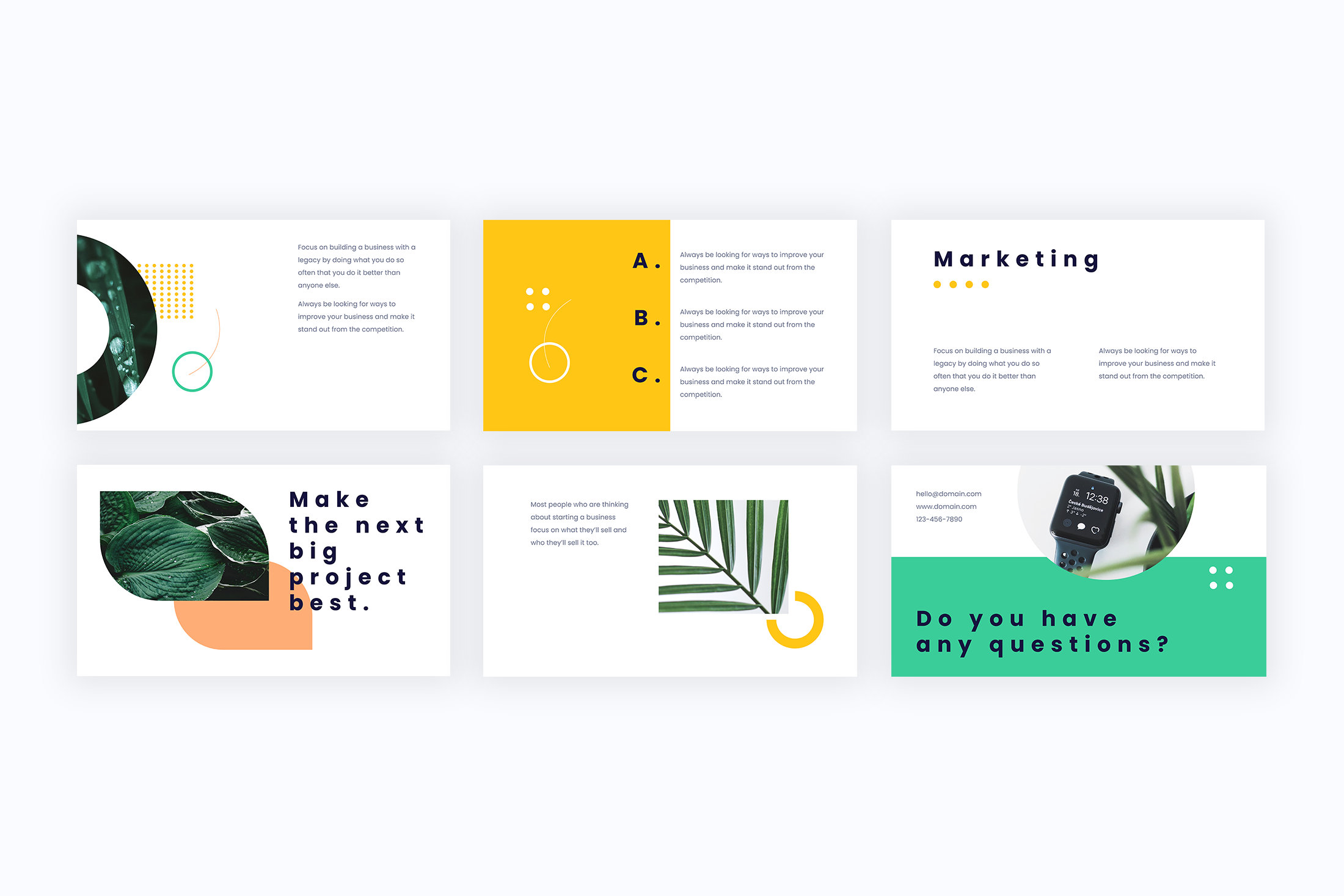 Work Quality Presentation Template | Powerpoint Template, Slides for ...