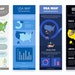 USA Maps Vertical Infographic Templates Diagrams for - Etsy