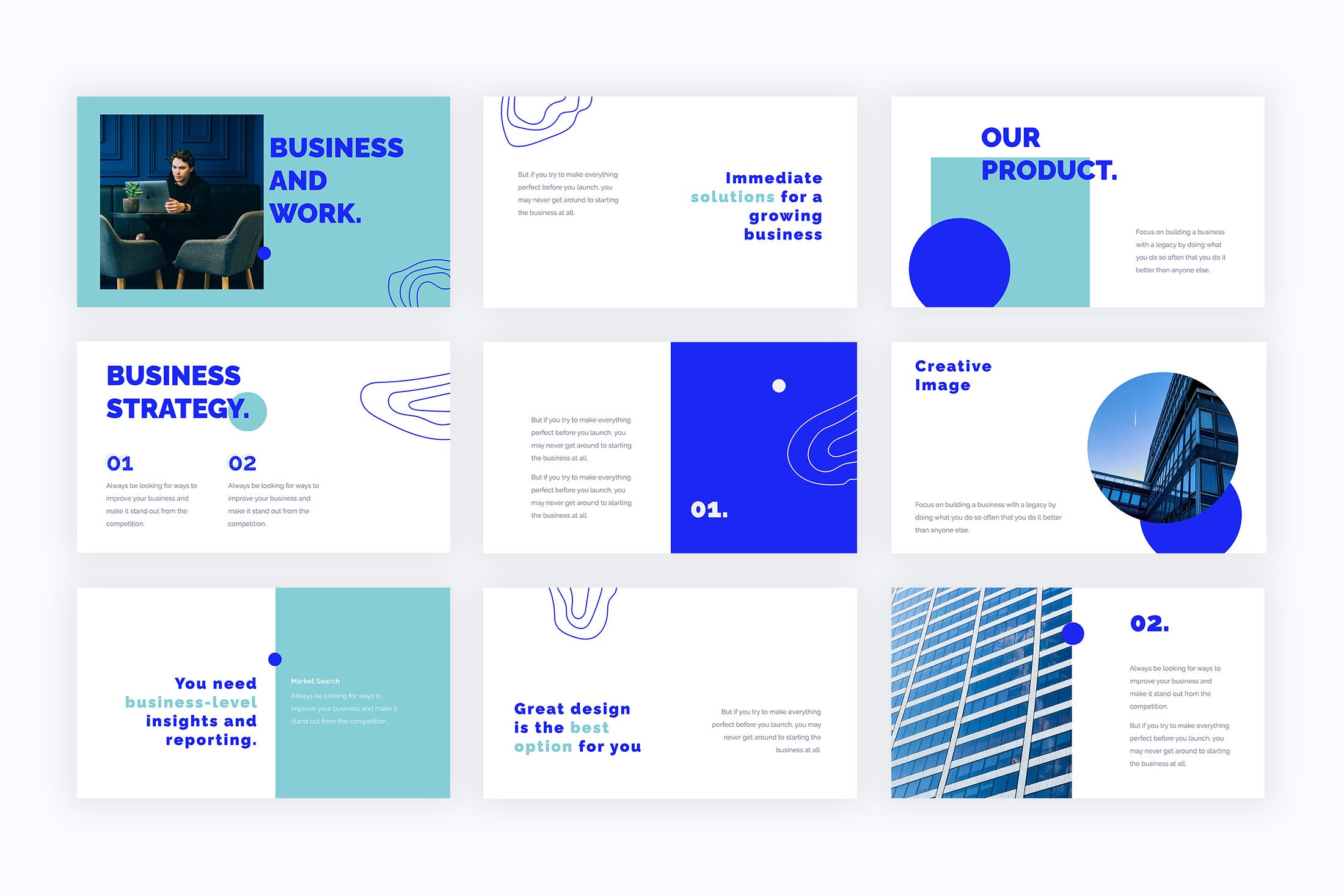 Business and Work Presentation Template | Powerpoint Template, Slides ...