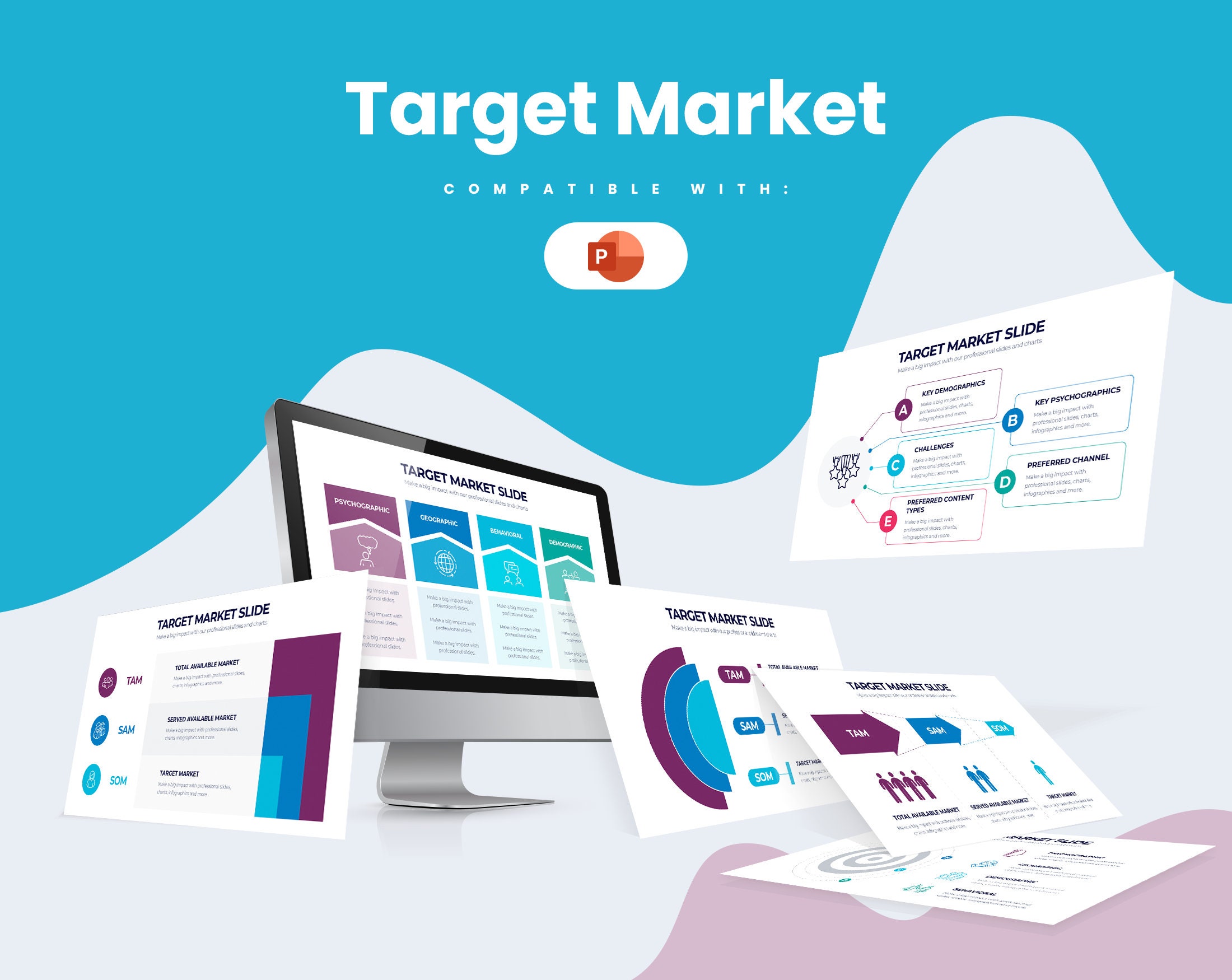 Target Market Infographics | Template for Powerpoint | Best Powerpoint ...