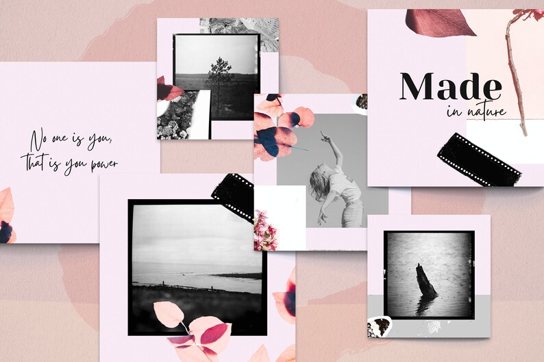 Eunice Instagram Puzzle Template CANVA Instagram Post - Etsy