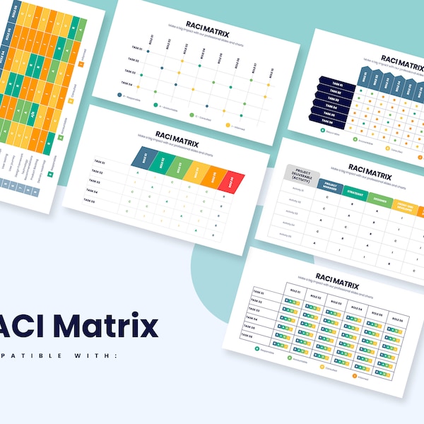 Matrix Infographic Template - Etsy