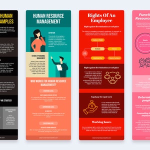 Human Resources Vertical Infographic Templates | Diagrams for ...