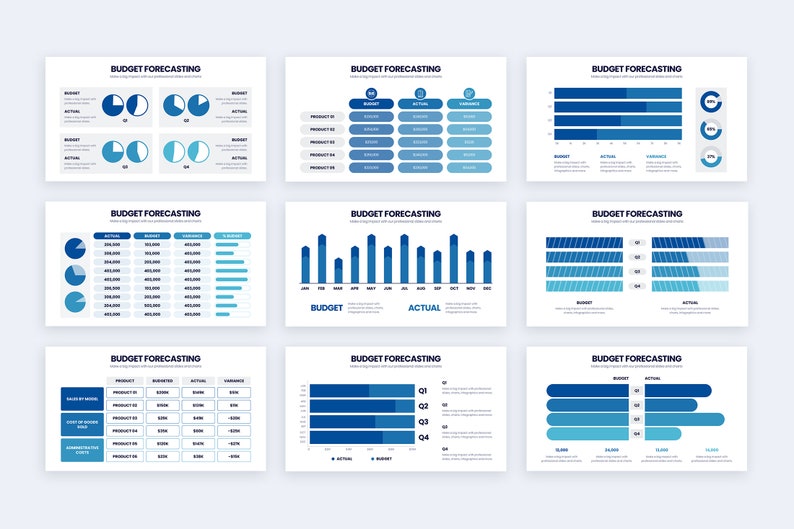 Budget Forecasting Infographics Powerpoint Template, Template for ...