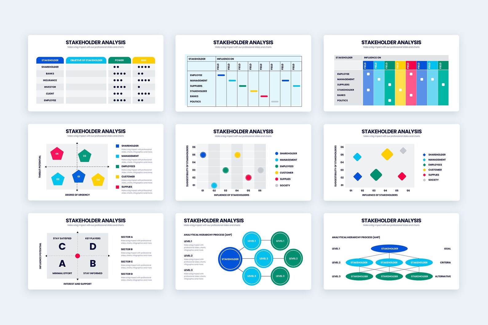 Stakeholder Analysis Infographics | Template for Powerpoint, Best ...