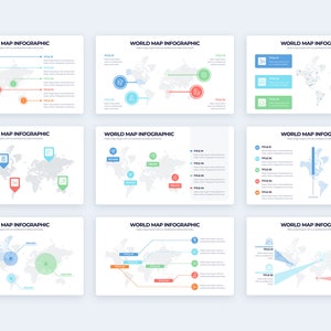 World Maps Infographics | Template for Google Slides | Best Google ...