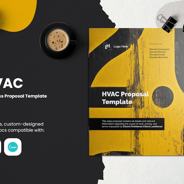 Hvac Proposal Template - Etsy
