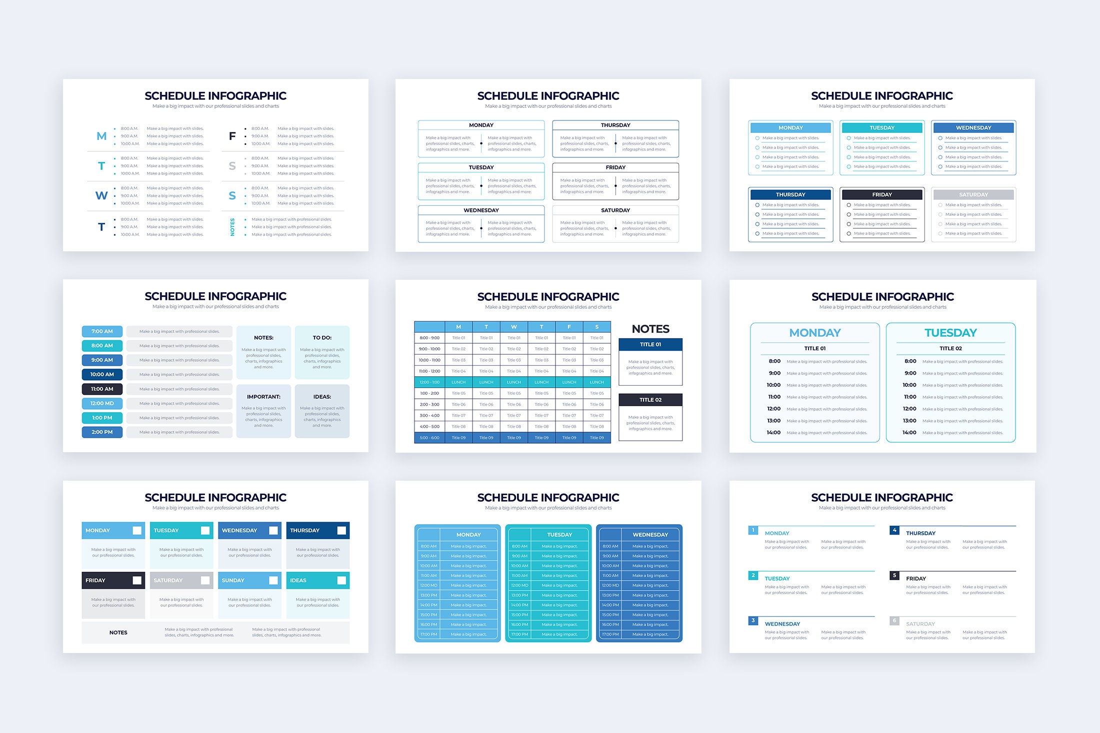 Schedule Infographics | Powerpoint Template, Template for Powerpoint ...