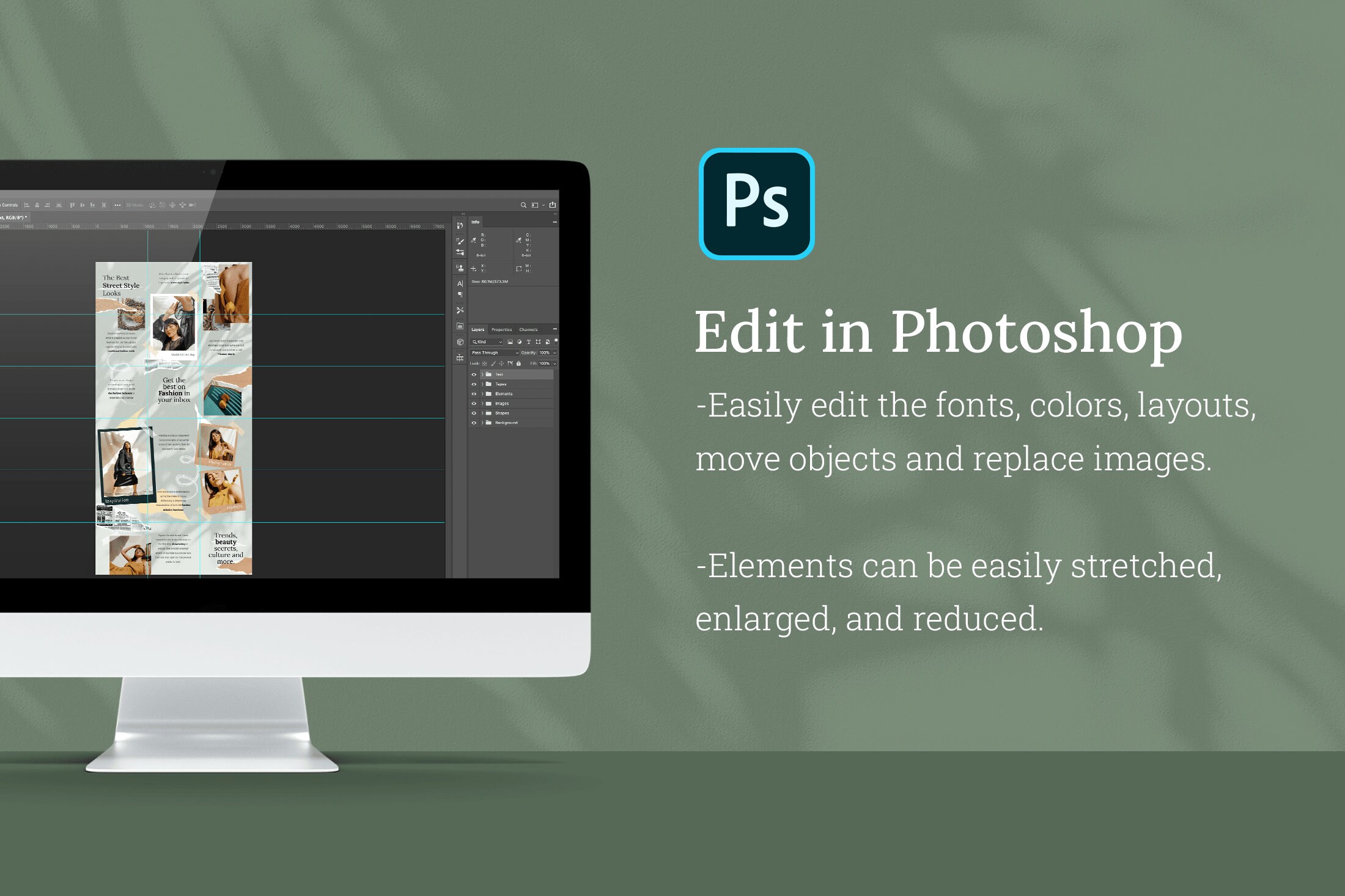Sophia Instagram Puzzle Template CANVA Instagram Post - Etsy