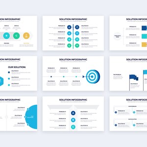 Solution Infographics | Powerpoint Template, Template for Powerpoint ...
