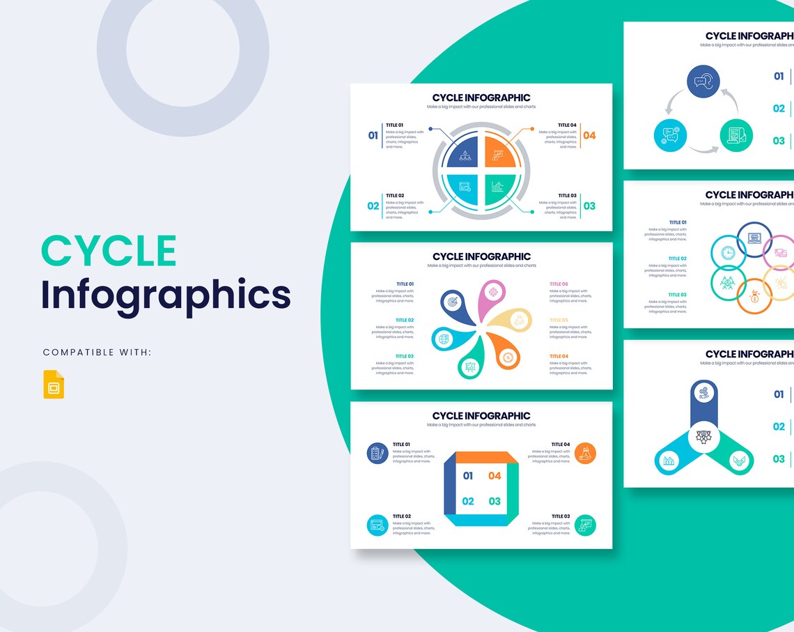 Cycle Infographics | Template for Google Slides | Best Google Slides ...