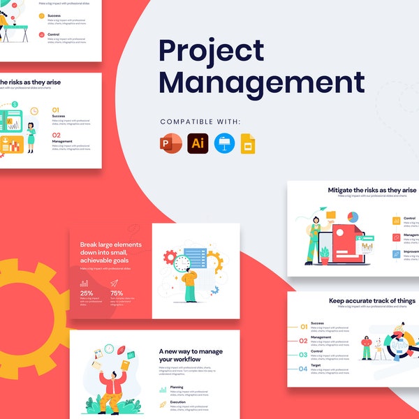 Powerpoint Deck Project Management - Etsy