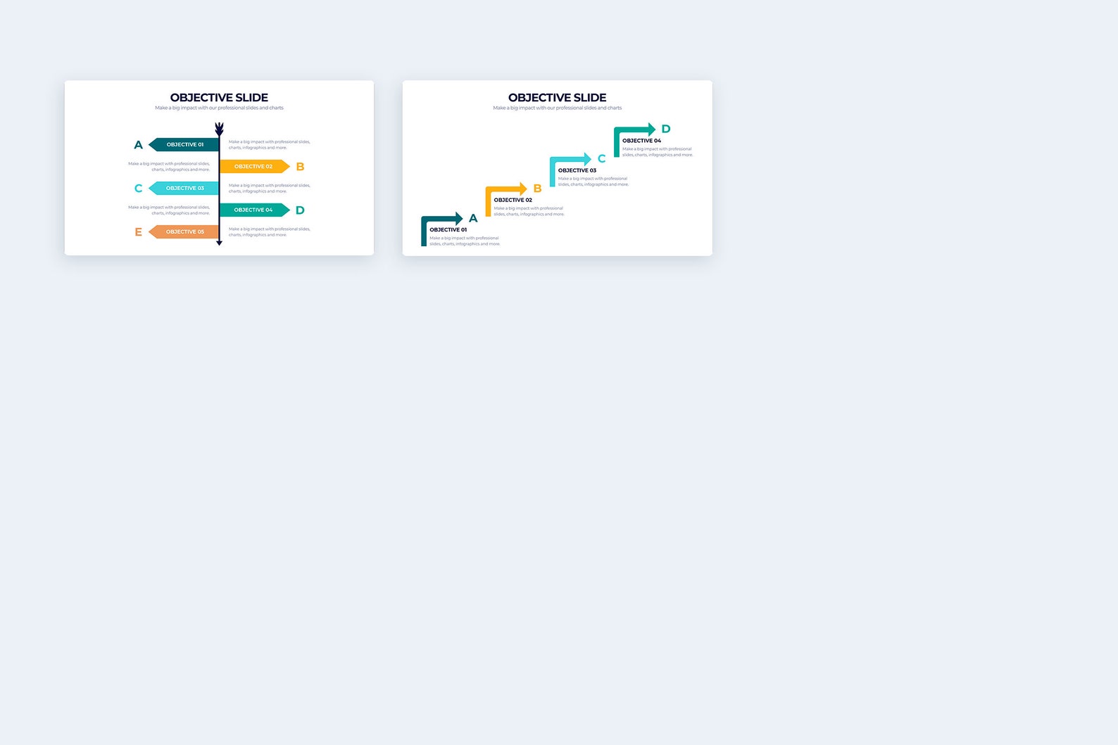 Objective Infographic Slides | Template for Google Slides | Best Google ...