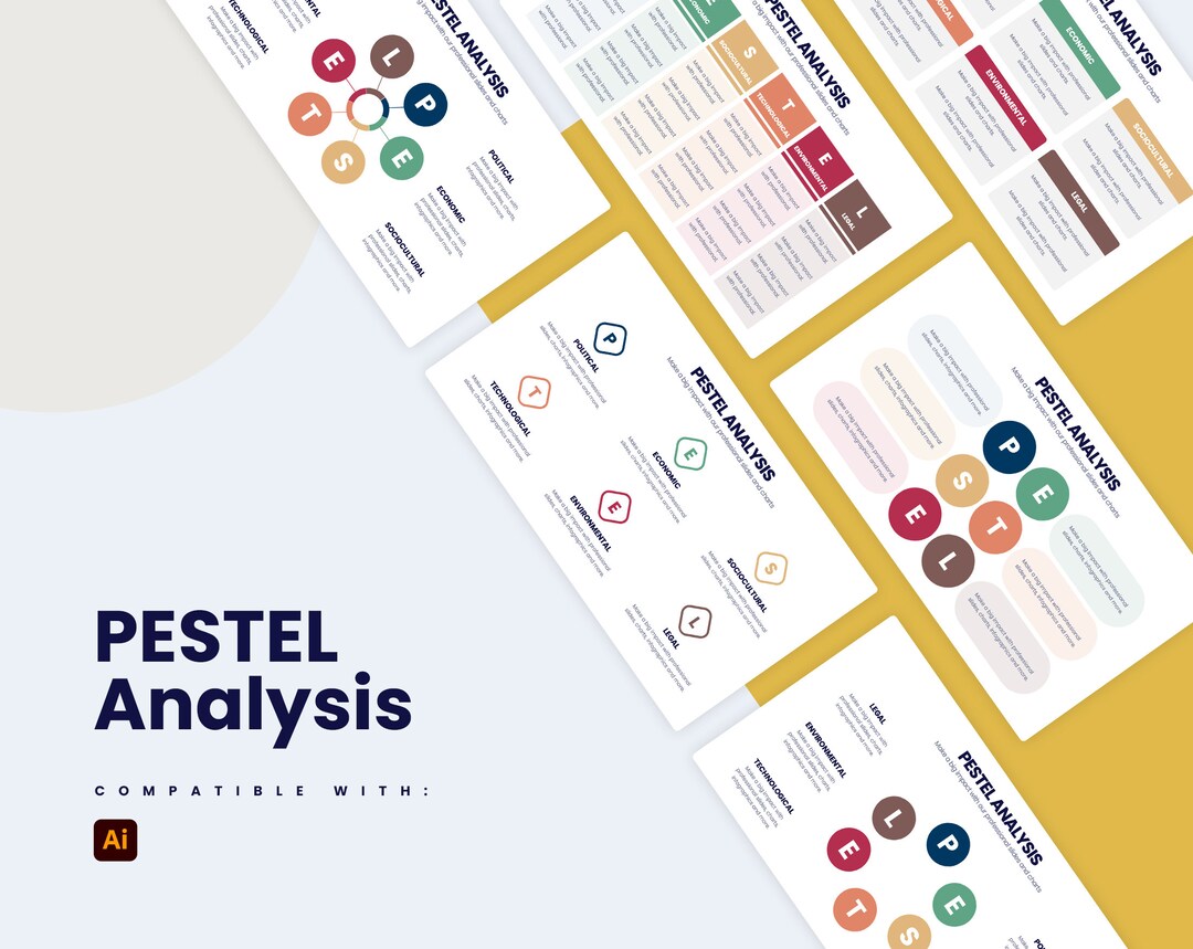 PESTEL Analysis Infographics | Template for Illustrator | Best ...