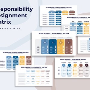 Responsibility Assignment Matrix Infographics | Template for ...