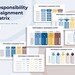 Responsibility Assignment Matrix Infographics | Template for ...