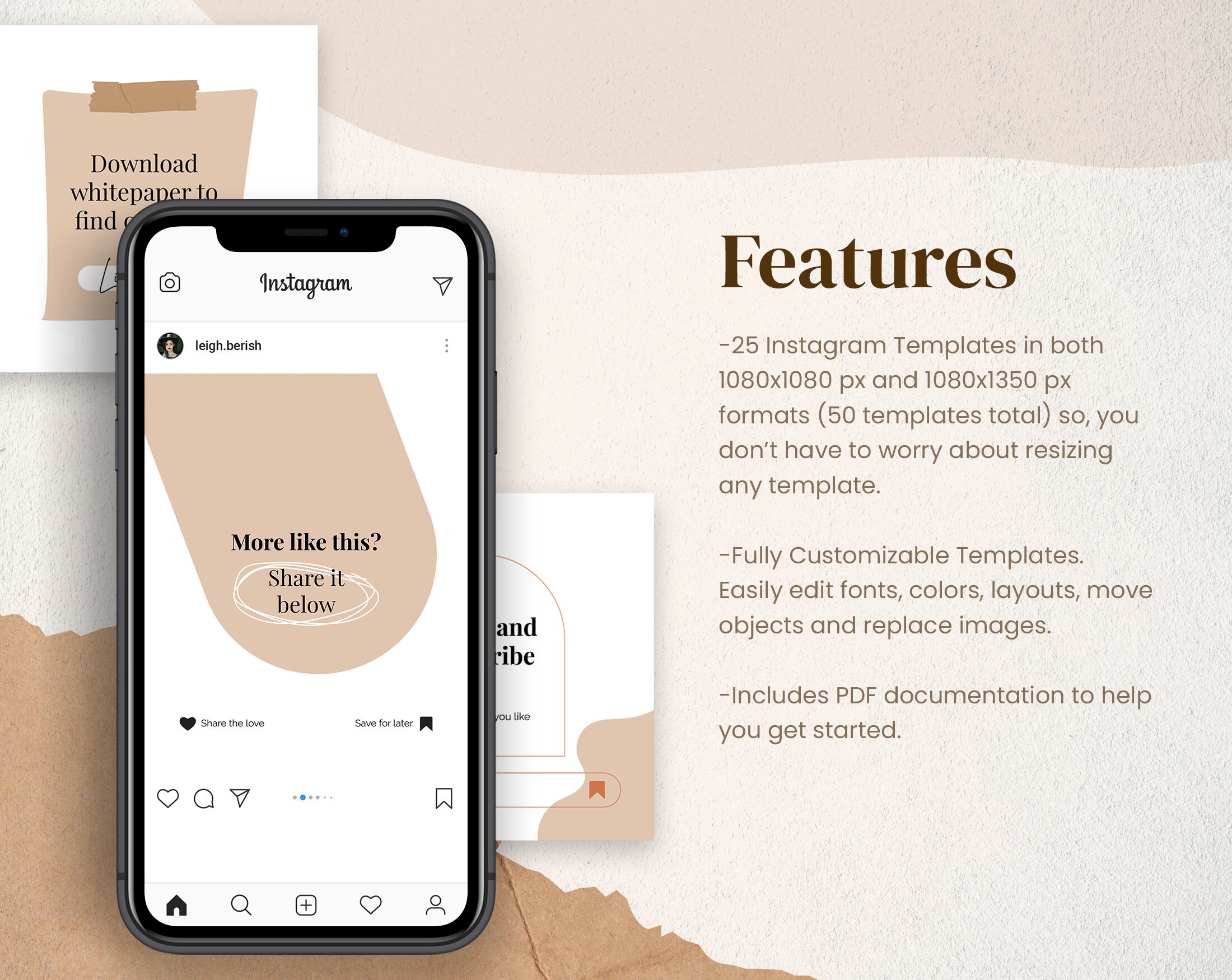 50 Call to Action Posts CANVA Templates Easy to Edit Increase Instagram ...