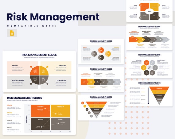 Risk Management Infographics Template for Google Slides - Etsy