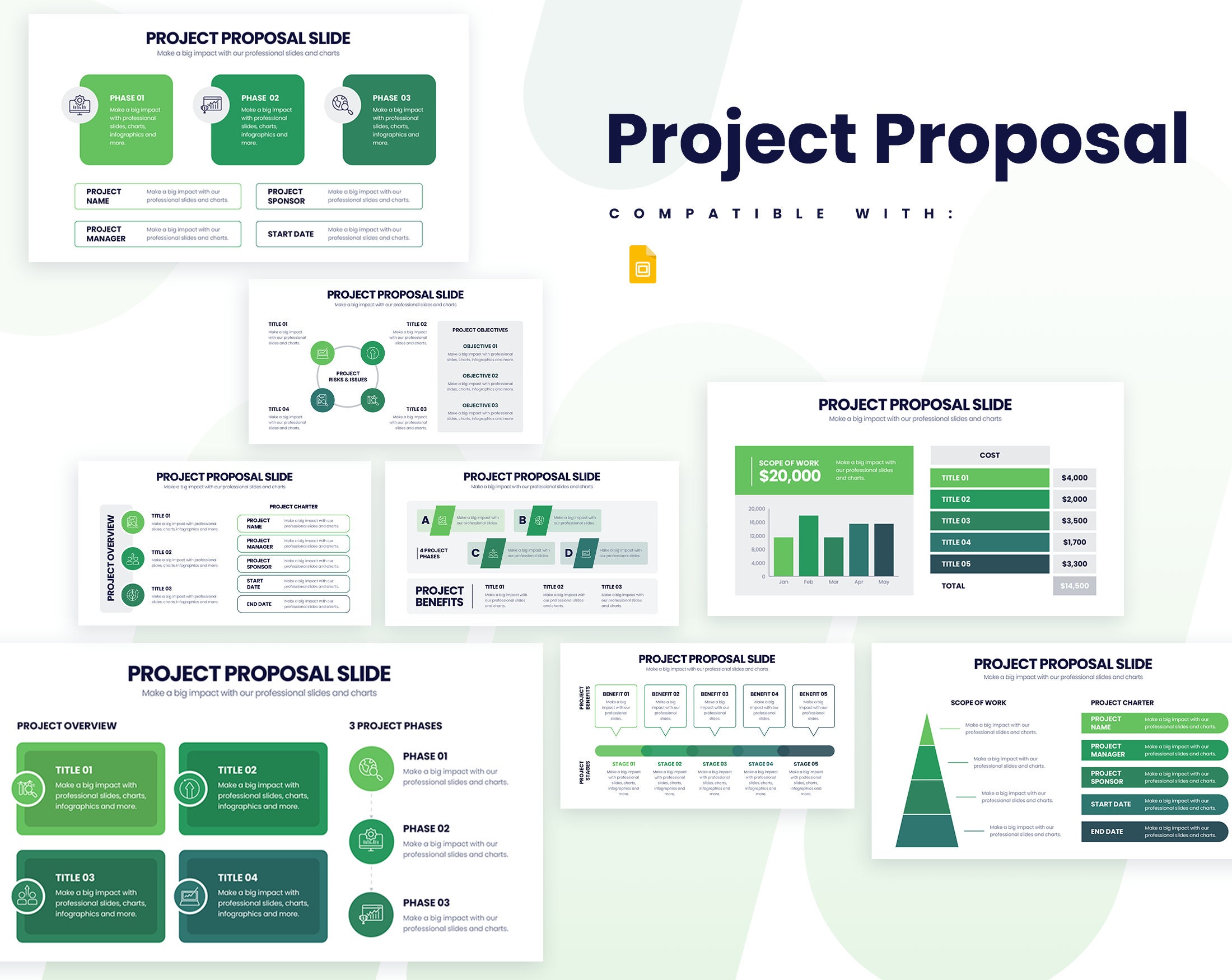 Project Proposal Infographics | Template for Google Slides | Best ...