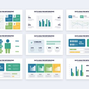 Data Analysis Infographics | Powerpoint Template, Template for ...