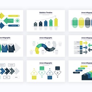 Arrow Infographic Templates | Diagrams for Powerpoint, Illustrator ...