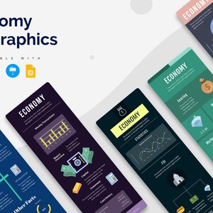 Economy Vertical Infographic Templates | Diagrams for Powerpoint ...