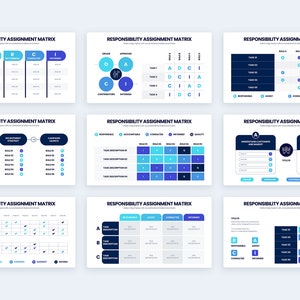Responsibility Assignment Matrix Infographics | Template for ...