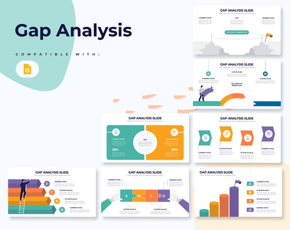 Gap Analysis Infographics Template for Google Slides Best - Etsy