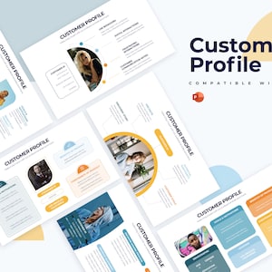 Customer Profile Infographics | Powerpoint Template, Template for ...