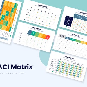 RACI Matrix Infographics | Template for Illustrator | Best Illustrator ...