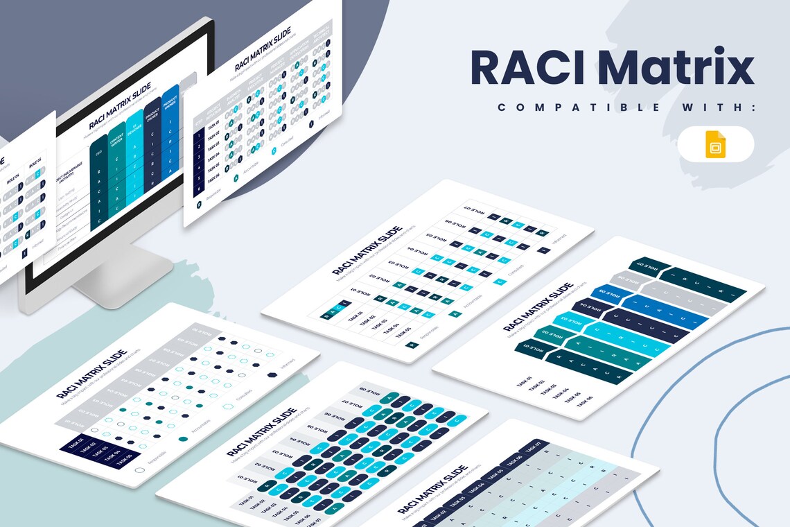 RACI Matrix Infographics Template for Google Slides Best Google Slides ...