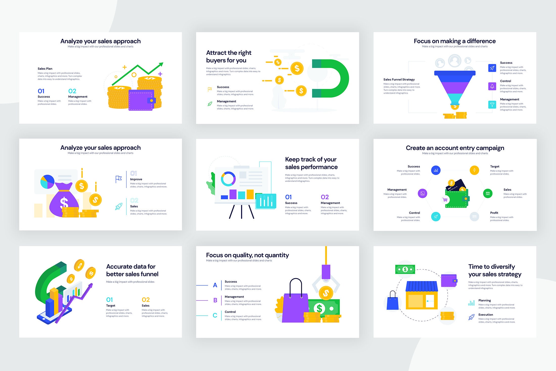 Sales Infographic Templates | Diagrams for Powerpoint, Illustrator ...