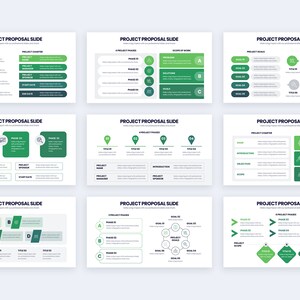 Project Proposal Infographics | Template for Illustrator | Best ...