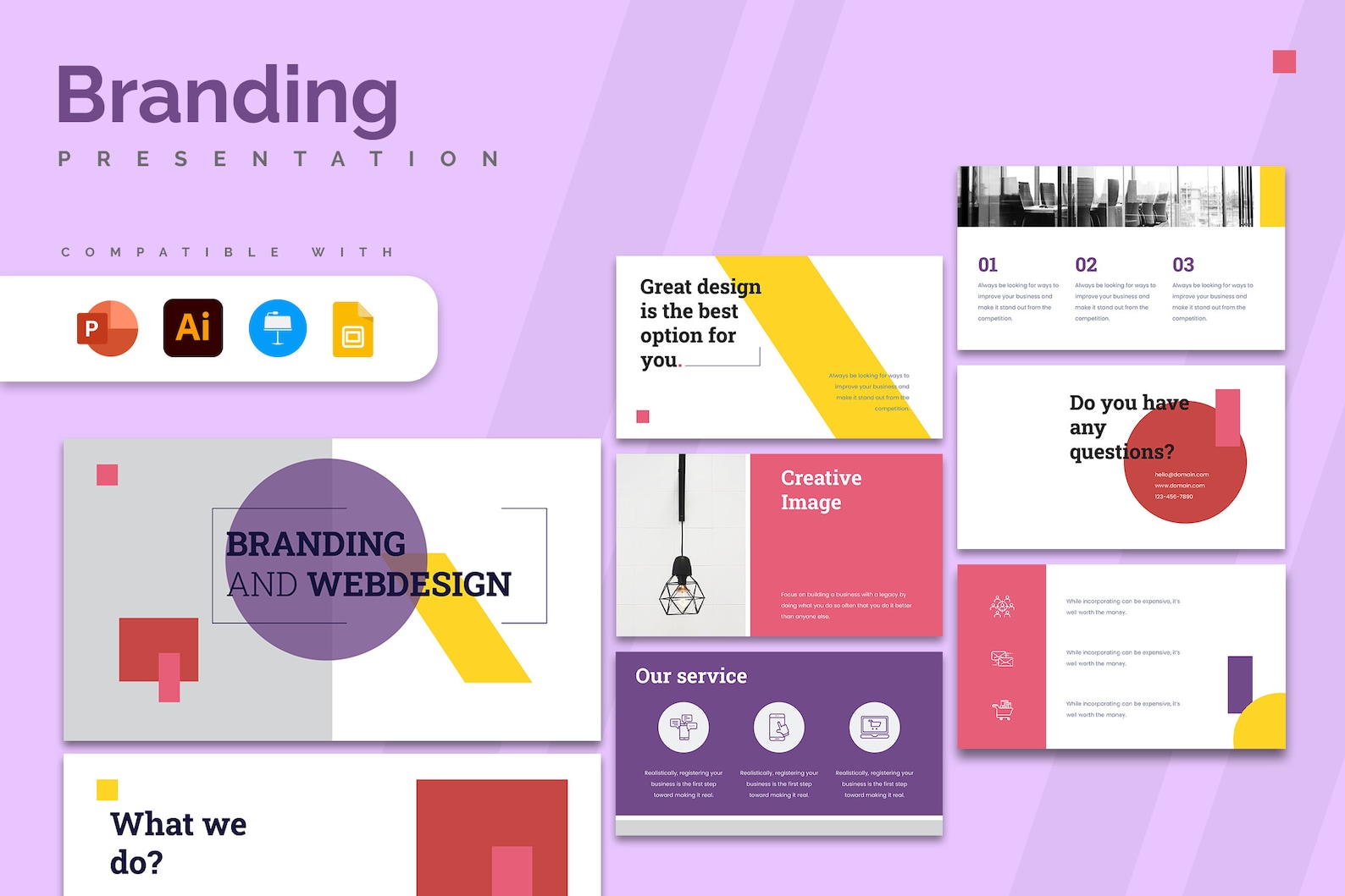 Branding Presentation Template Powerpoint Template, Slides for Keynote ...