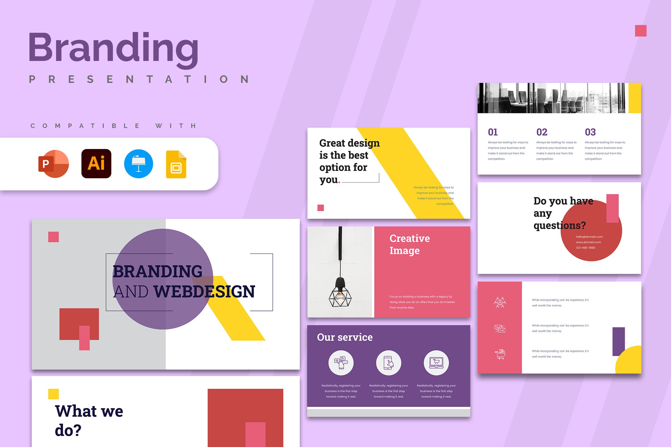 Branding Presentation Template Powerpoint Template, Slides for Keynote ...