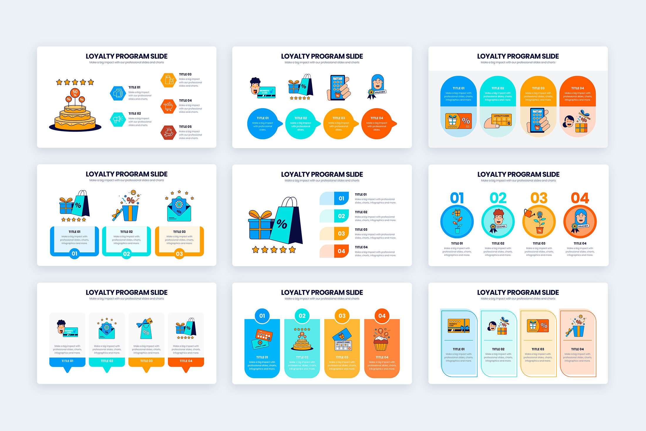 Loyalty Program Infographics | Template for Illustrator, Easy to Edit ...