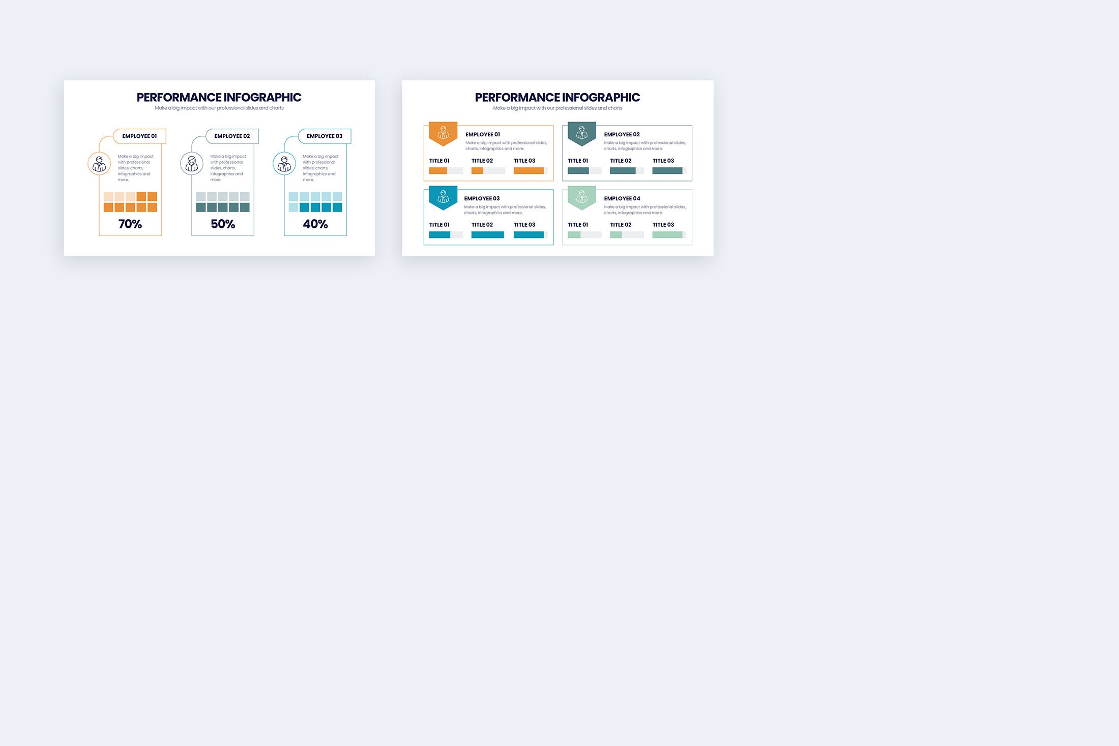 Performance Infographics Powerpoint Template, Template for Powerpoint ...