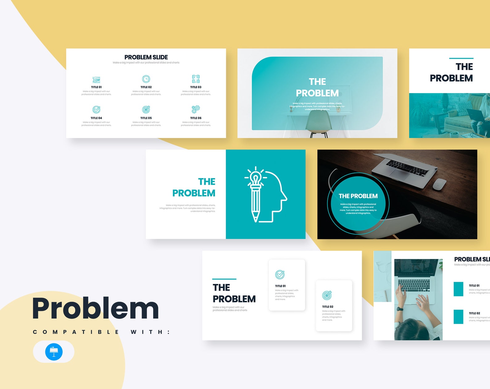 Problem Infographics | Template for Keynote | Best Keynote Template ...