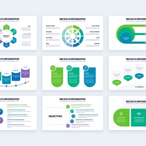 Big Data Infographics Template for Powerpoint Best - Etsy