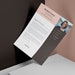 Ella Resume Template | Professional Microsoft Word CV Indesign Template ...