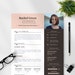 Ella Resume Template | Professional Microsoft Word CV Indesign Template ...
