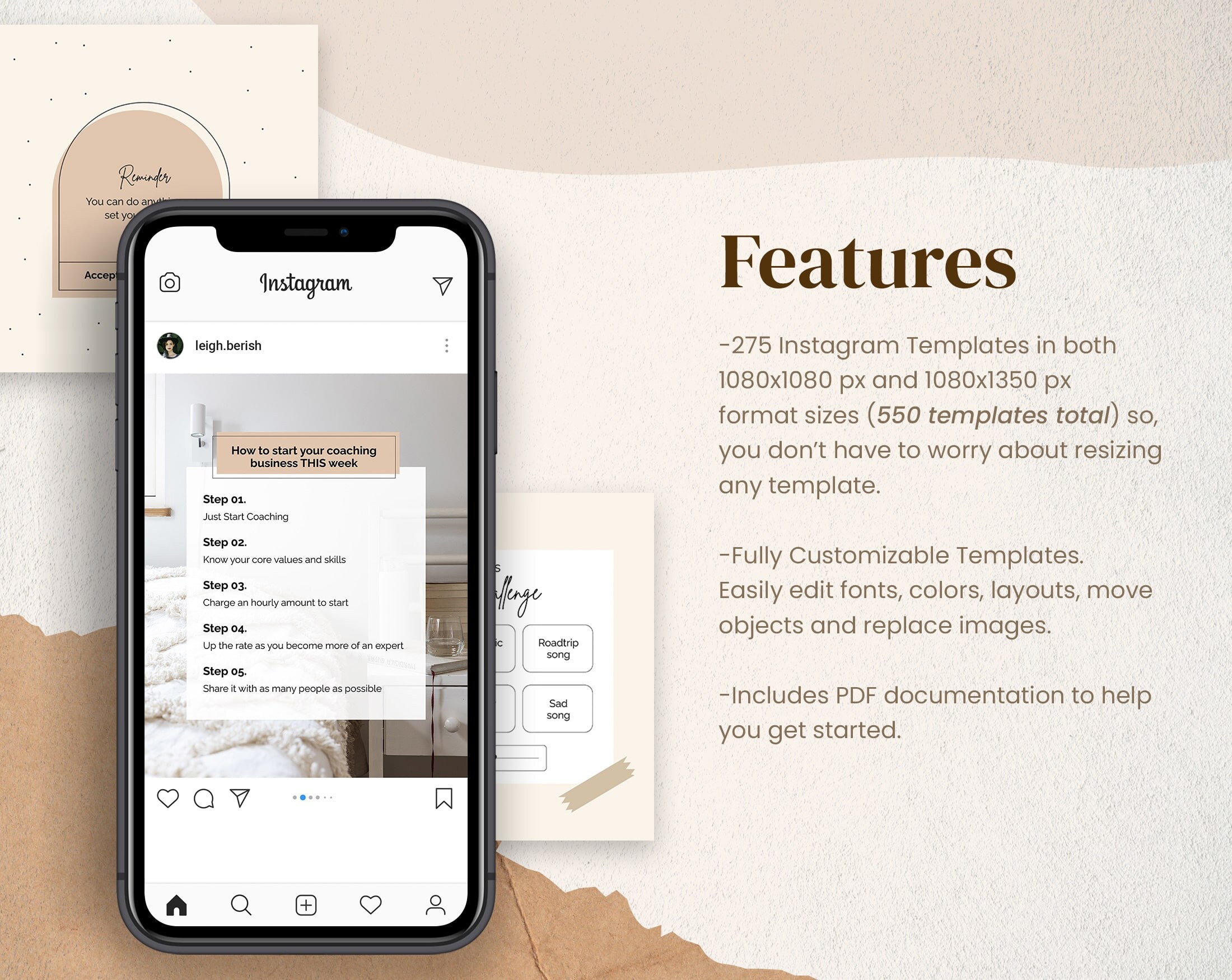 Insta Engagement Bundle CANVA Templates, Engagement Boost, Easy to Use ...