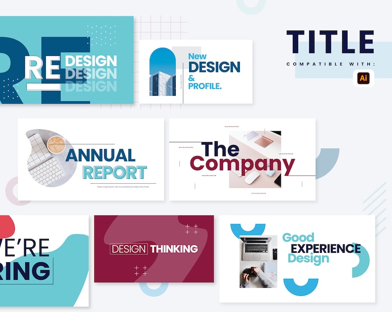 Title Infographics Template for Illustrator Best Illustrator Template ...