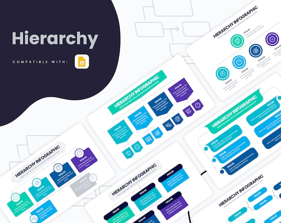 Hierarchy Infographics Template for Google Slides Best - Etsy