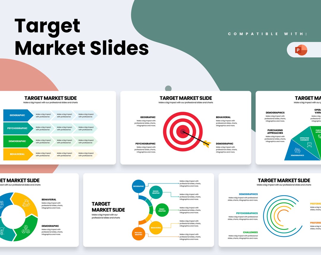 Target Market Infographics | Powerpoint Template, Template for ...