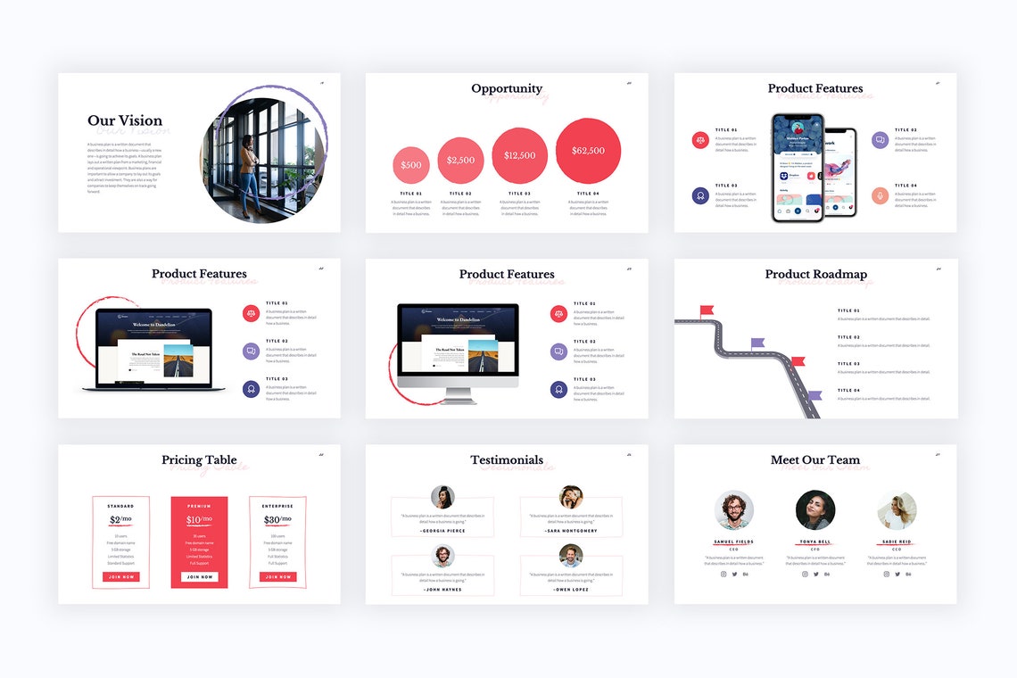 MVP Startup Powerpoint Template Presentations for Microsoft Business ...