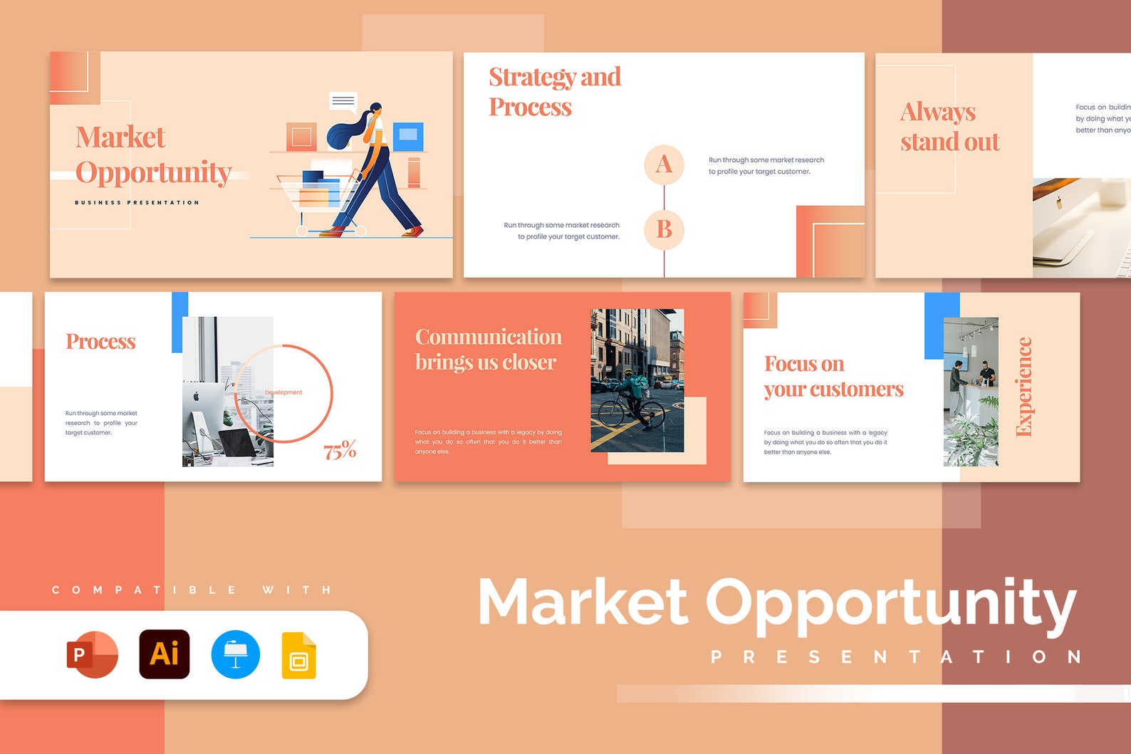 Market Opportunity Presentation Template | Powerpoint Template, Slides ...