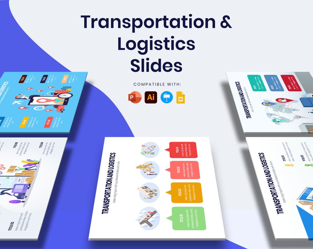 Transportation and Logistics Infographic Templates | Diagrams for ...