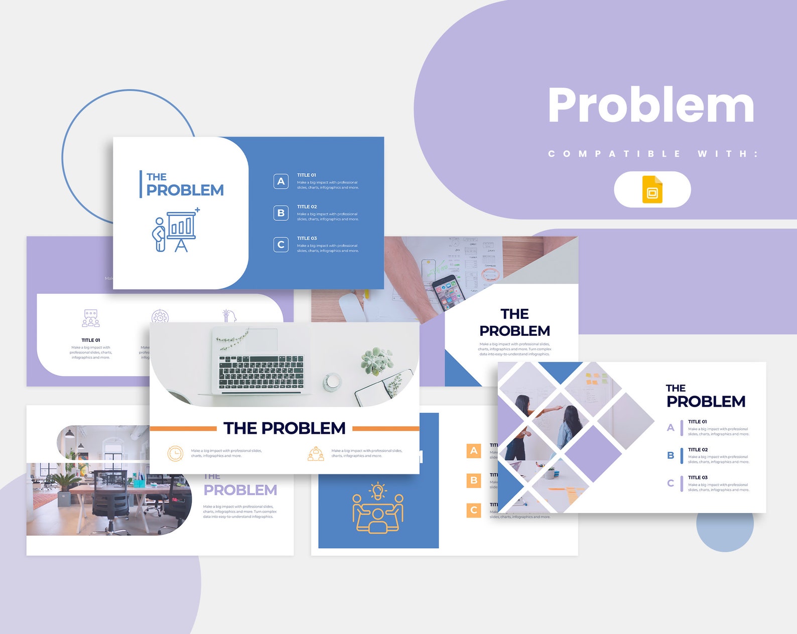 Problem Infographic Slides Template for Google Slides Best Google ...