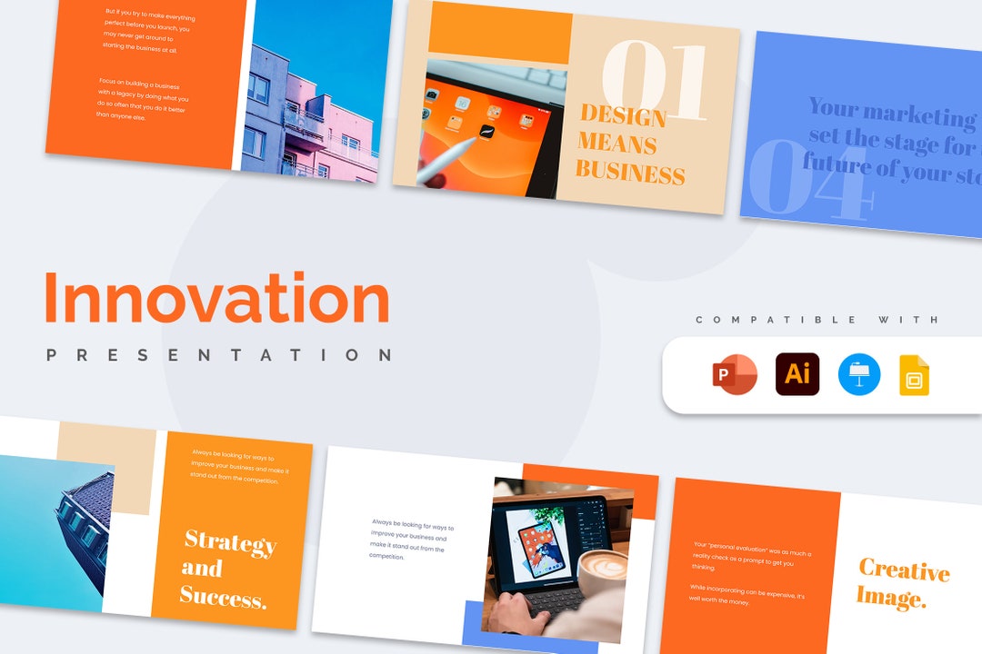 Innovation Presentation Template | Powerpoint Template, Slides for ...